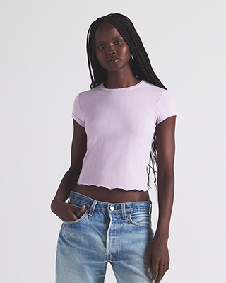 Shirts & Tops for Women - Cotton Tank Tops & T-Shirts | SKIMS