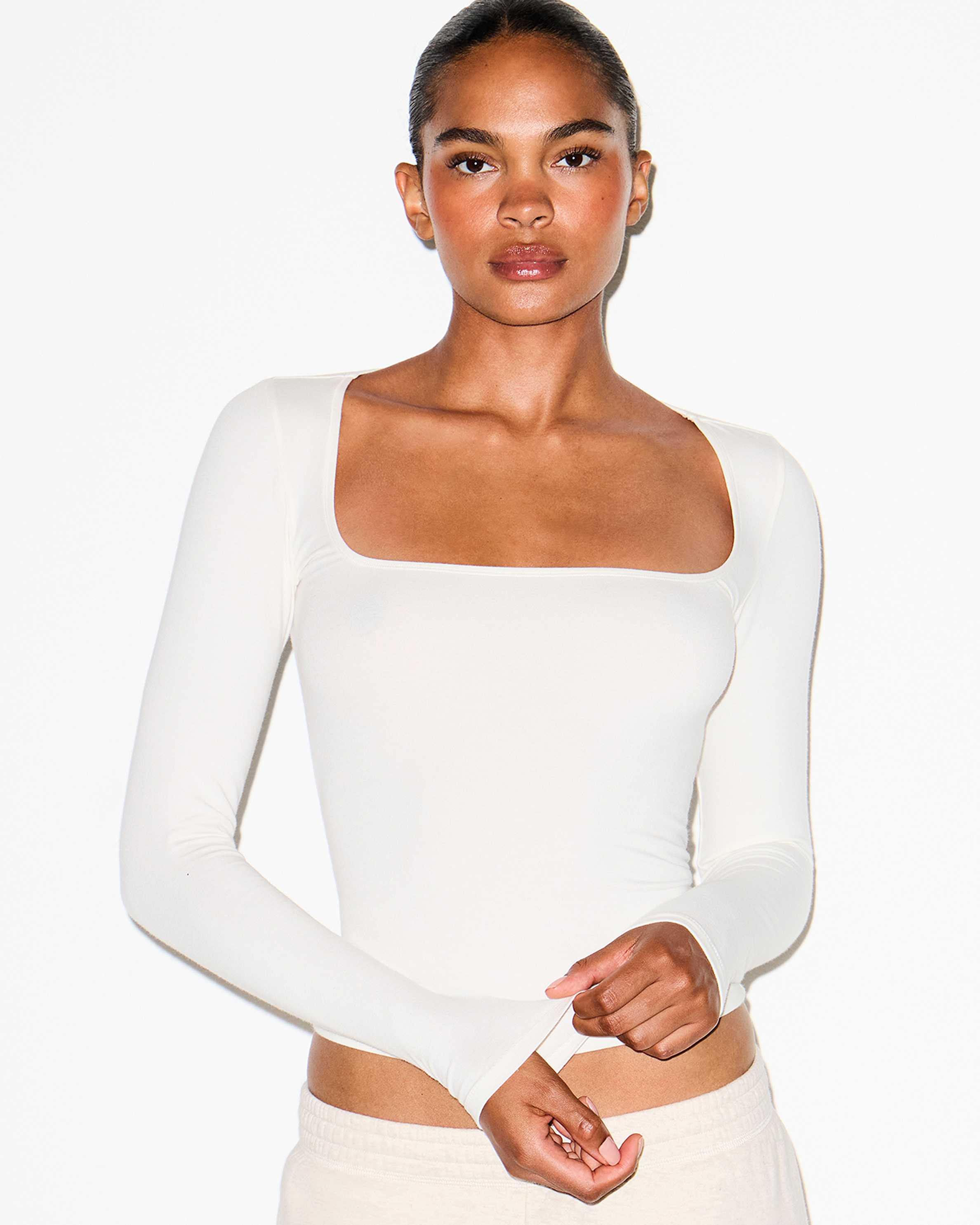 Shirts & Tops for Women - Cotton Tank Tops & T-Shirts | SKIMS