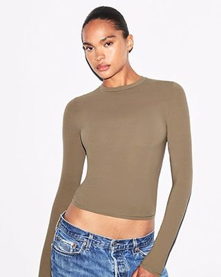 Shirts & Tops for Women - Cotton Tank Tops & T-Shirts | SKIMS